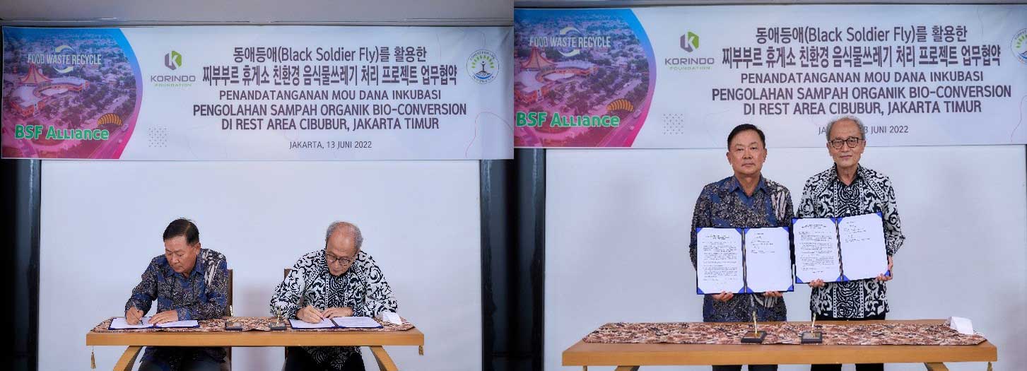 The First Bio-Conversion Organic Rest Area Is Cibubur Square