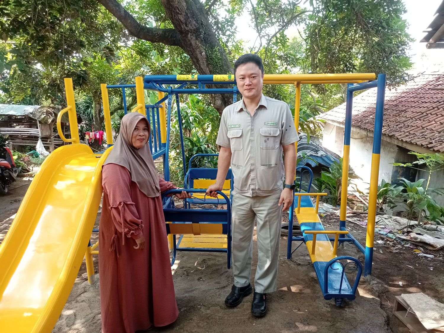 Aspex Kumbong Donates Playset to Support Early Childhood Education